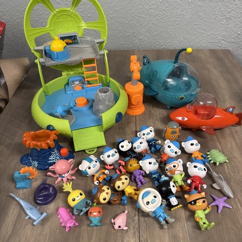 Octonauts Toy Lot – Gup A, Gup B, Deep Sea Launch, Figures And Sea ...