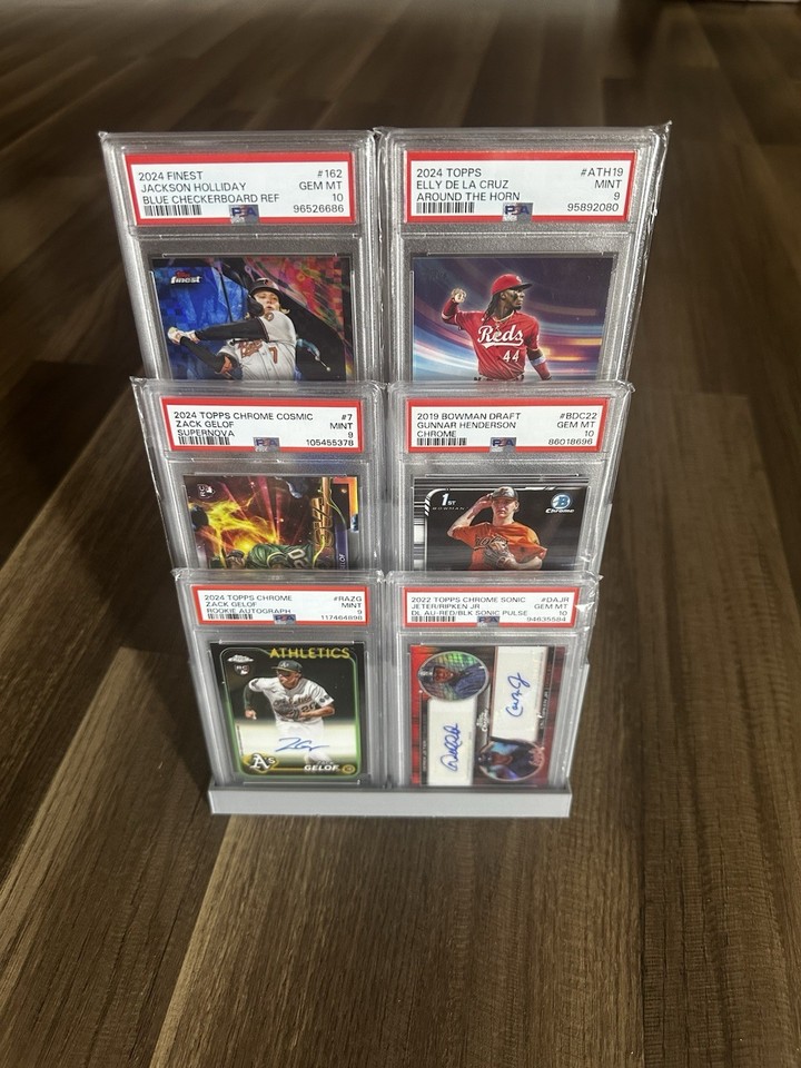 3 Tier Trading Card Display Stand Graded Card Display (No Cards ...