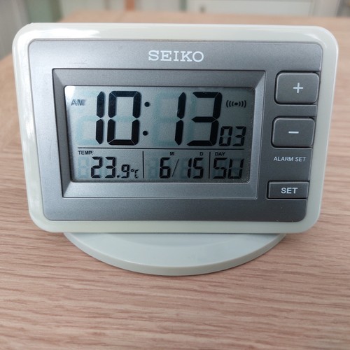 Seiko Lcd Clock alarm clock Temperature | eBay UK