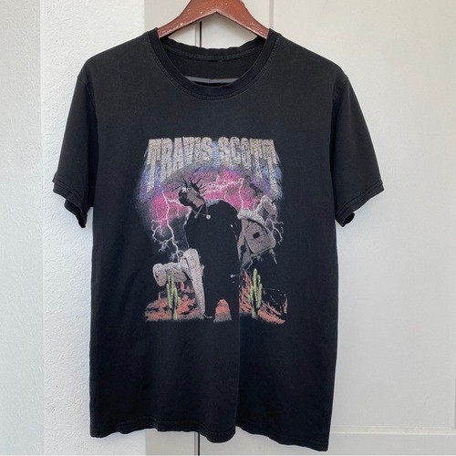 TRAVIS SCOTT 2015 RODEO GRAPHIC TOUR BLACK GRAPHIC TSHIRT MENS MEDIUM ...