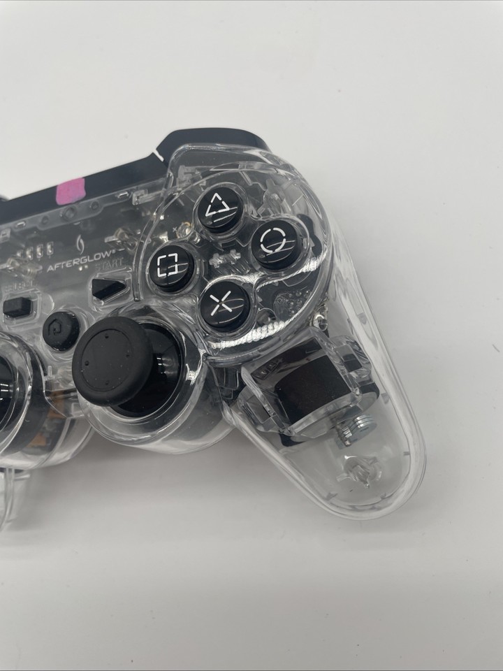 PDP Afterglow PS3 Wireless Controller With Dongle Used Tested Working ...