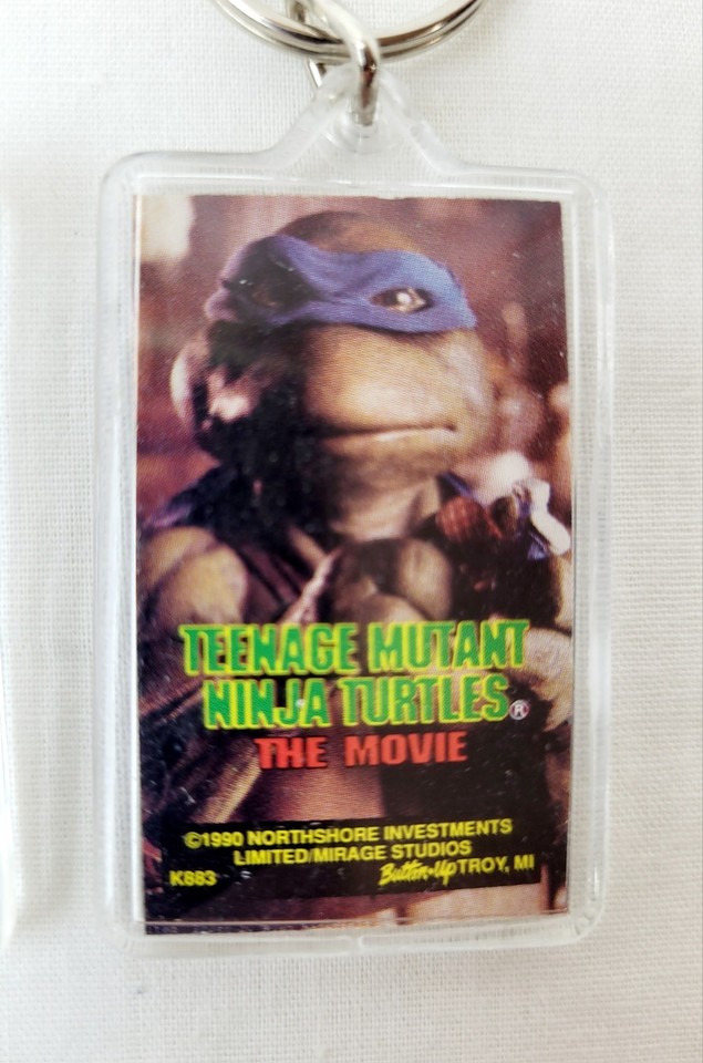 Teenage Mutant Ninja Turtles Keychains 4 From 1990 Old Store Stock ...