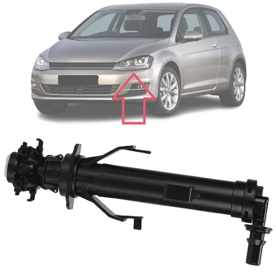 Front LHS Headlight Cleaning Fluid Washer Nozzle for VW Golf Mk7 ...
