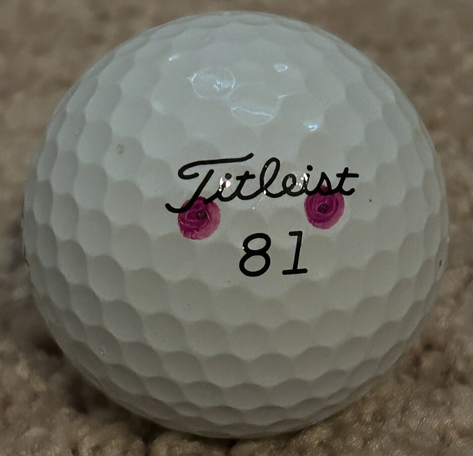 Golf Ball Markings Unique