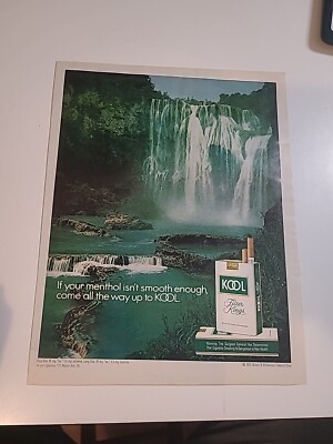 Kool Cigarettes Filter Kings 1971 Vintage PRINT AD 10x13 | eBay