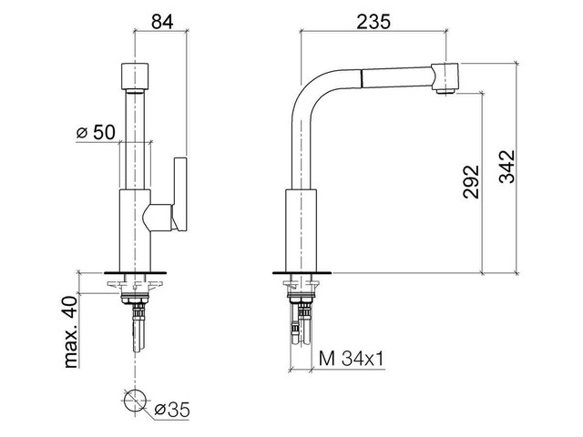 Dornbracht Einhebelmischer Elio 33870790-00 574x376x95 Chrom online ...