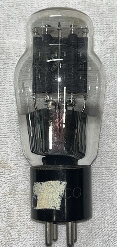 6A3 PHILCO Rare Engraved Base Coil Springs Vacuum Tube Amplitrex Tested ...