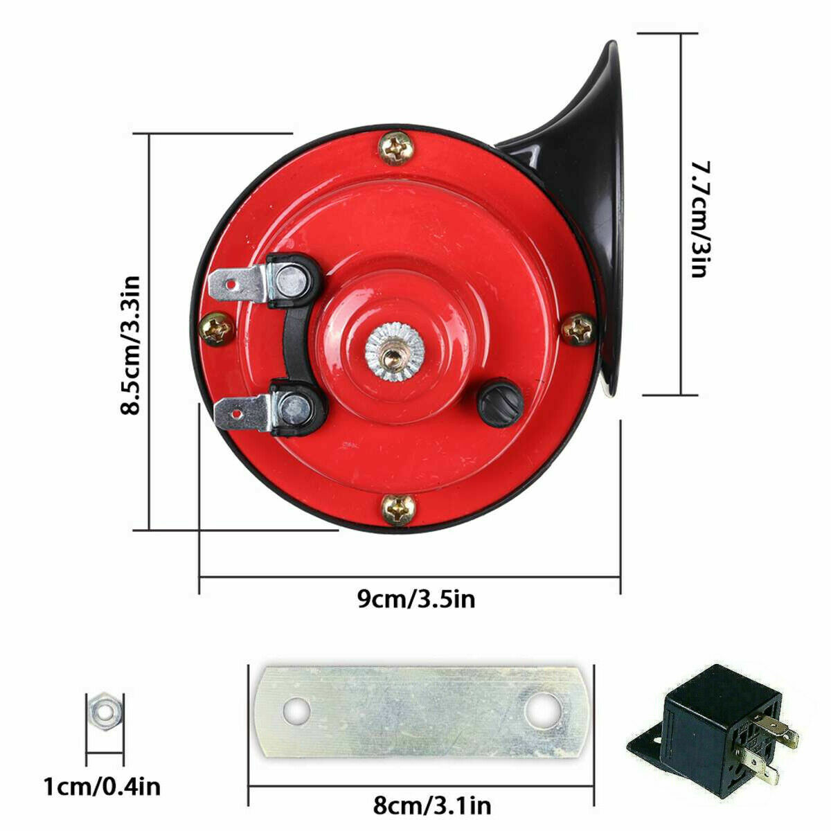 Tuning Auto Hupe 2 Klang Horn Lufthorn Fanfare | eBay.de
