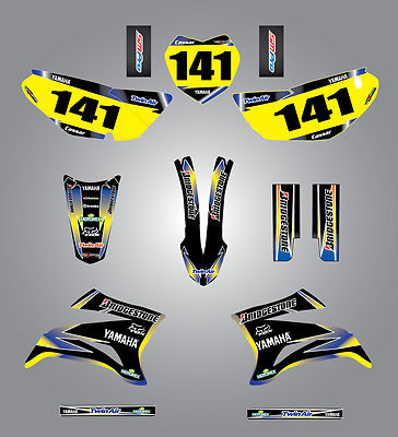 Yamaha TTR 125 / 2008 - 2015 sticker kit SUNRISE style decals Fully ...