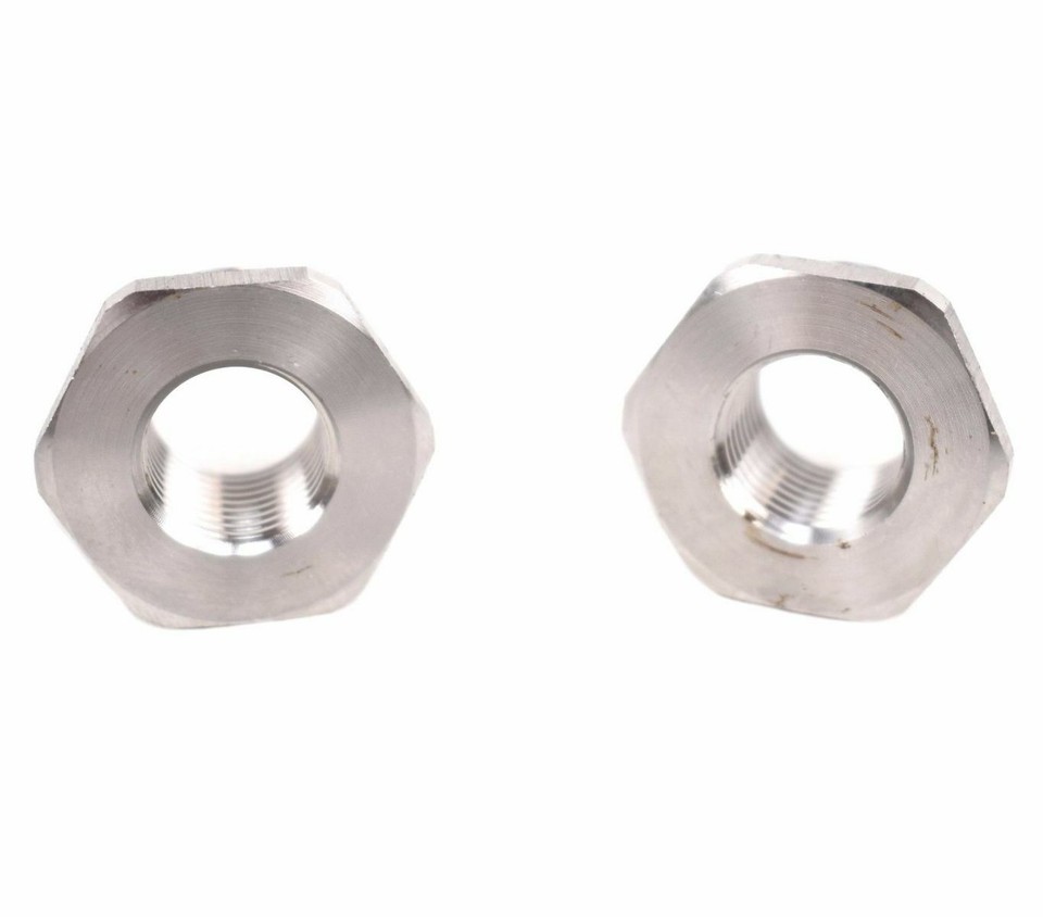 Stainless Adapters Reduce 02 O2 Sensor Ports Bungs 18MM To 12MM Harley ...