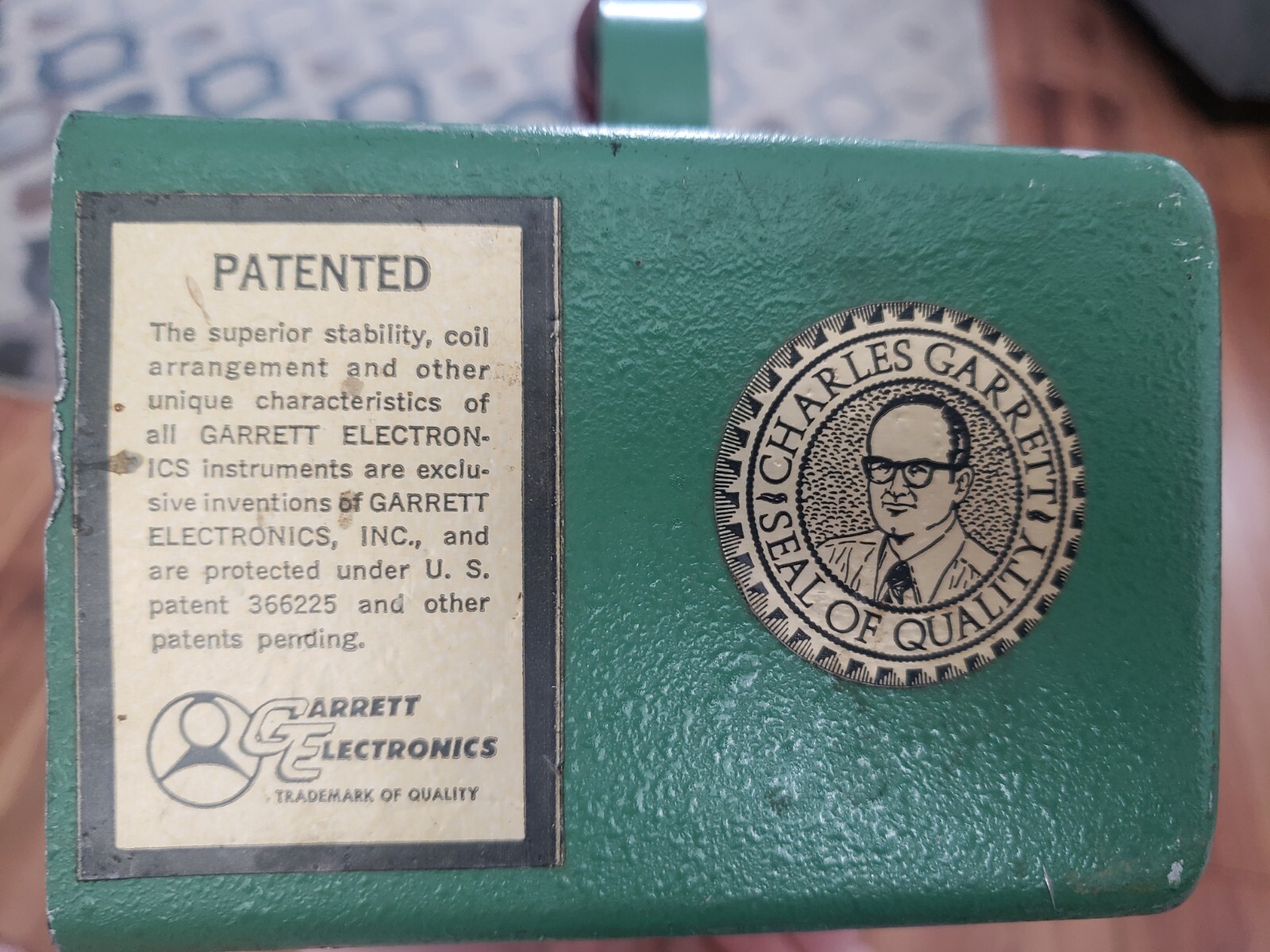 Vintage Garrett coin Hunter BFO metal detector UNTESTED/AS IS | eBay