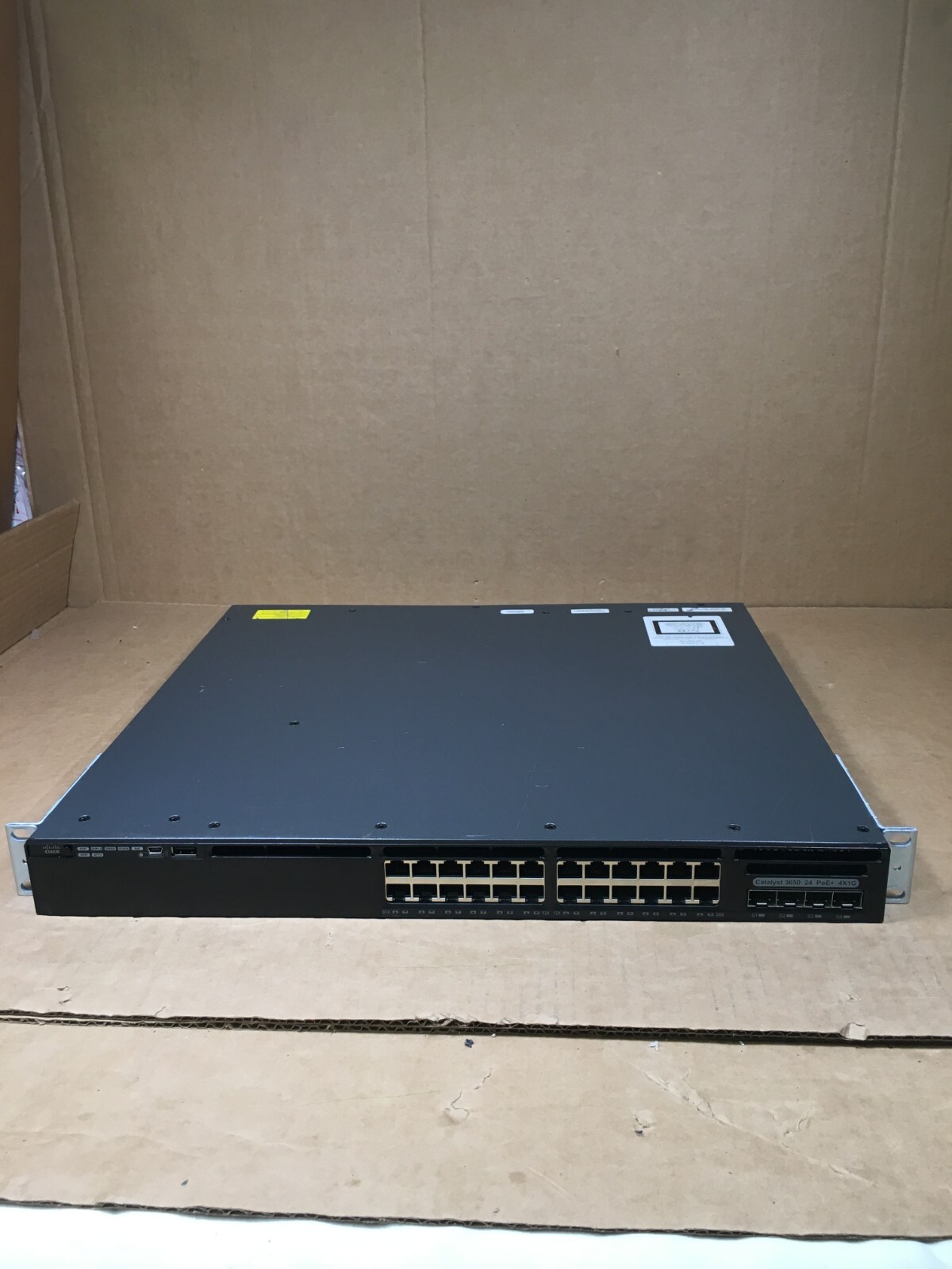 Cisco Catalyst 3650 24 PoE+ 4X1G WS-C3650-24PS-L 24xPort 1G 4xSFP @XJ ...