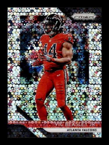 2018 Panini Prizm Disco Prizm Vic Beasley Jr. #189 Atlanta Falcons | eBay