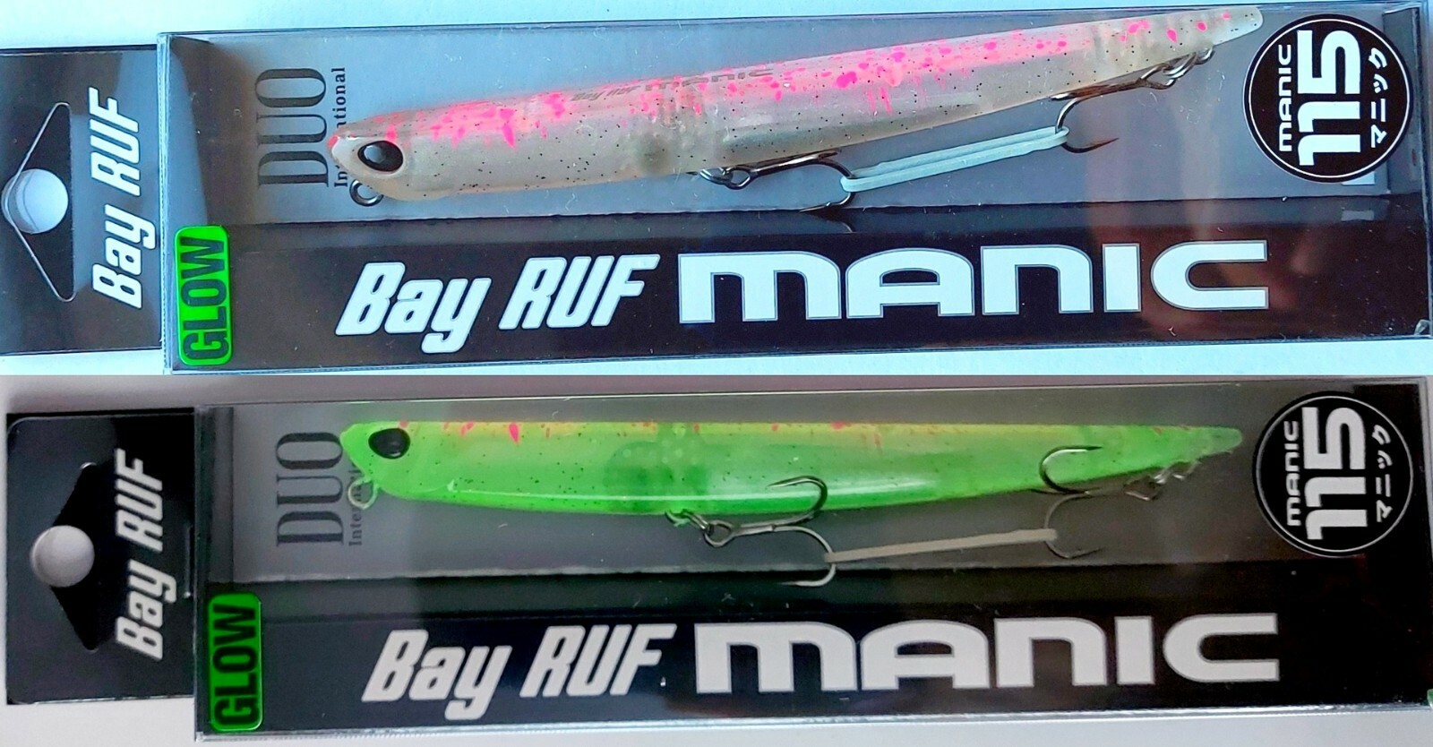 DUO Bay RUF MANIC 115 Japan Saltwater Fishing Lure,Hard Bait,Pencil,Sea ...