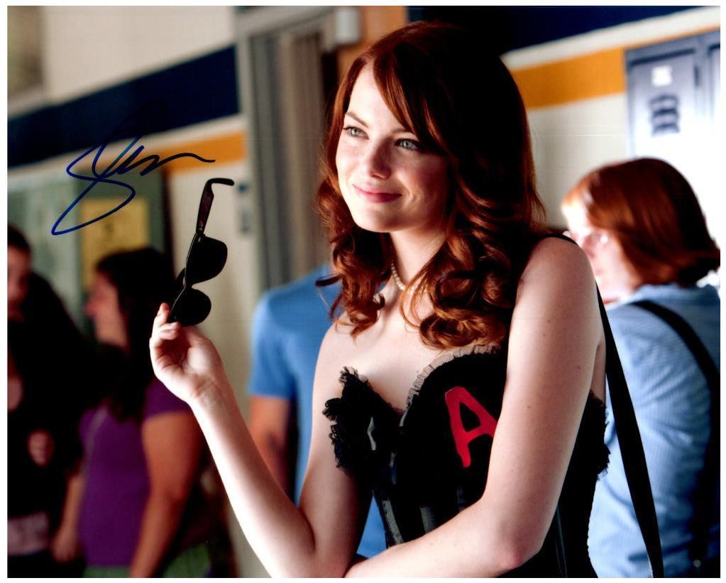Emma Stone Signed 8x10 Photo Picture with COA great autographed | eBay