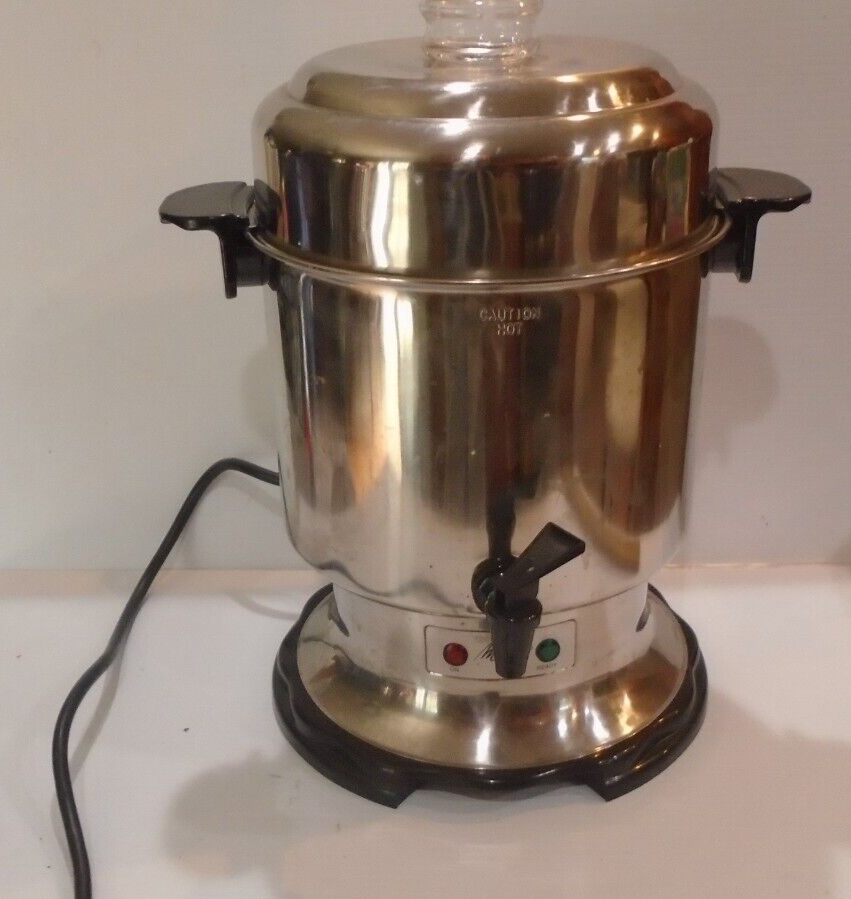 Melitta Catering 45 Cup Stainless Steel Coffee Urn Percolator ...
