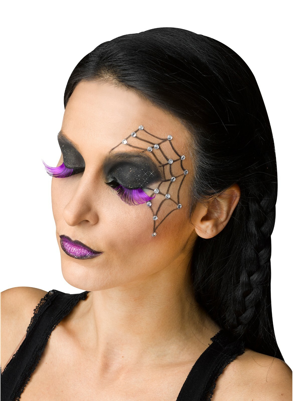 Totally Ghoul Spider Eyelashes Makeup Kit for sale online | eBay