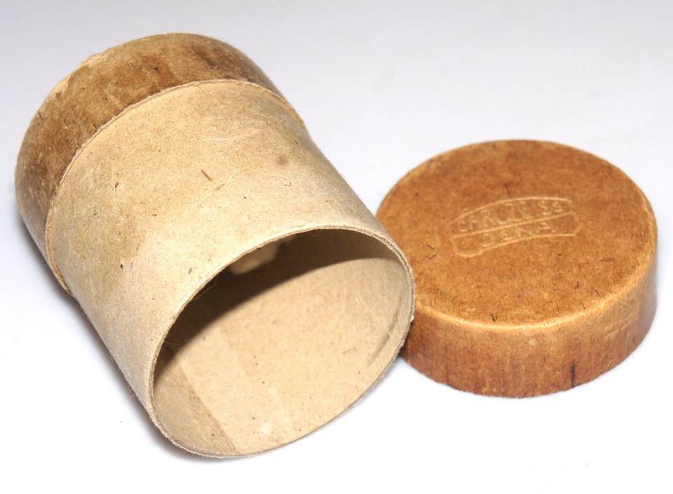 Rare original Carl Zeiss case box for lenses. Diameter 55 mm height 65 ...