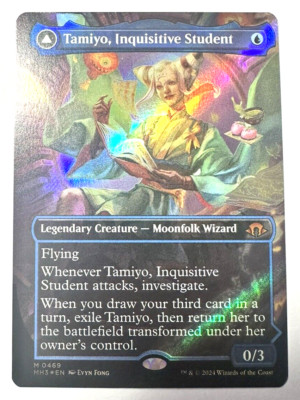 TAMIYO, INQUISITIVE STUDENT MAGIC THE GATHERING CARD MYTHIC MODERN ...