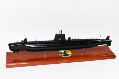 USS Harder (SS-568), 20-inch Mahogany Submarine Model | eBay