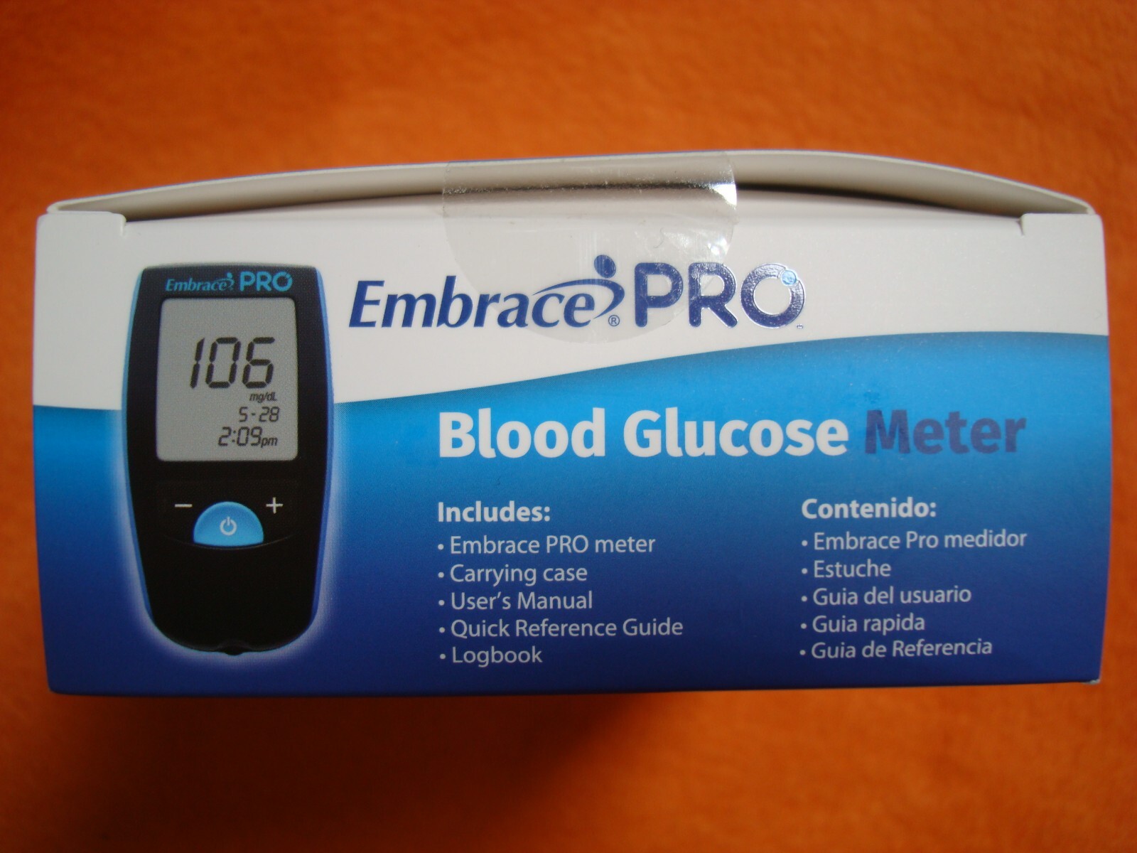 NEW OMNIS embrace pro blood glucose test strip meter ALL01AM0200 | eBay