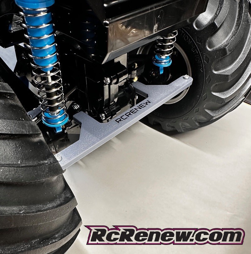 Tamiya Clodbuster Bullhead STEERING LOCKOUT hop up Clod Buster RC truck ...