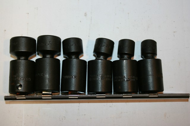 Mac Tools 3/8" DRIVE 6PT IMPACT UNIVERSAL SOCKET SET 6pcs 11/16"-3/8 ...