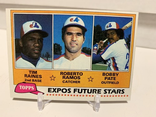 1981 Topps Tim Raines #479 Baseball Card NM ROOKIE RC #479 Expos | eBay