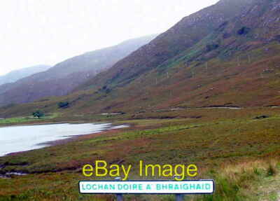 Photo 6x4 Lochan, road and mountains Inversanda On the B8043 c2007 ...