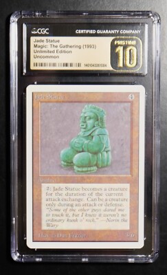 MTG: 1993 Jade Statue Unlimited Uncommon * CGC PRISTINE 10 * with BONUS ...