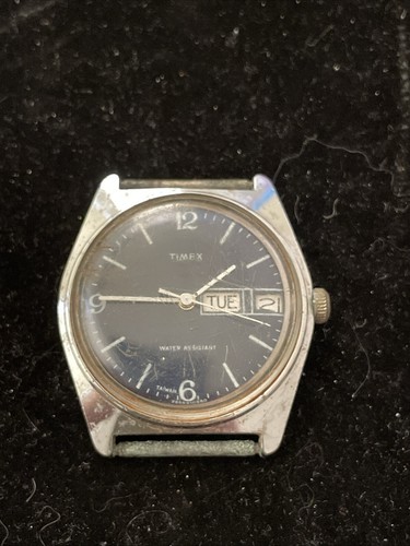 Timex Mechanical Automatic Runs Water resistant Blue Face Men’s ...