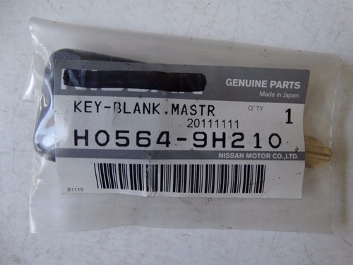 OEM NEW Nissan Master Blank Key Part No. H0564-9H210 | eBay