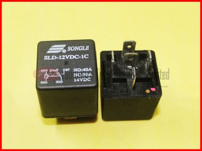 SLD-12VDC-1C Automotive Relay 40A 12VDC 5 Pins x 5PCS NEW | eBay