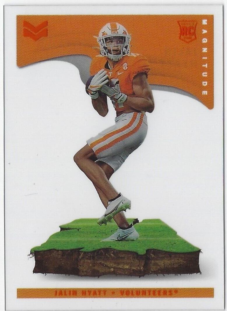 2023 Panini Chronicles Draft Picks - Magnitude Jalin Hyatt #12 Orange ...