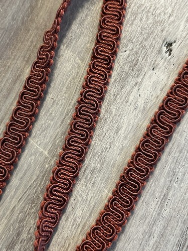 Conso Pink Mauve Scroll Trim Gimp Sewing Craft Embroidery 20+4 Yards ...