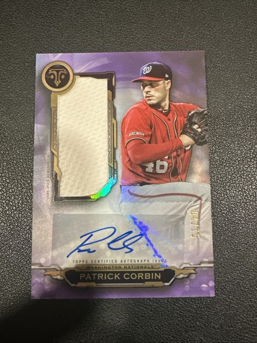 2019 Topps Triple Threads Single Jumbo Relics Amethyst /75 Patrick ...