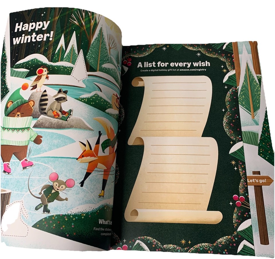 Amazon Holiday Gift Book 2025 Every Thing for Every Adventure Catalog Stickers | eBay