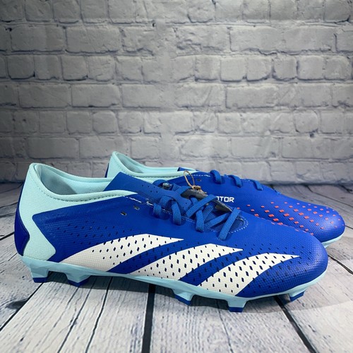 adidas Predator Accuracy.3 L FG Soccer Cleats Bright Royal White GZ0015 ...