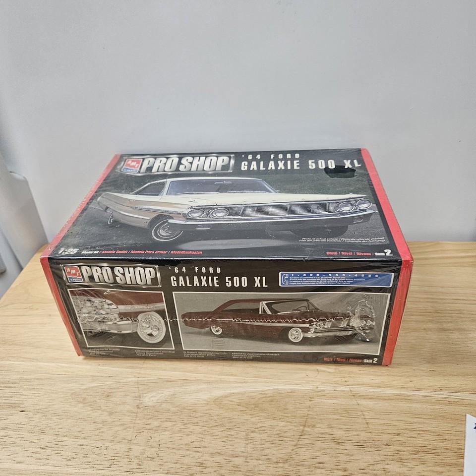 AMT Pro Shop 64 Ford Galaxie 500 XL 1999 1/25 Factory Sealed New | eBay