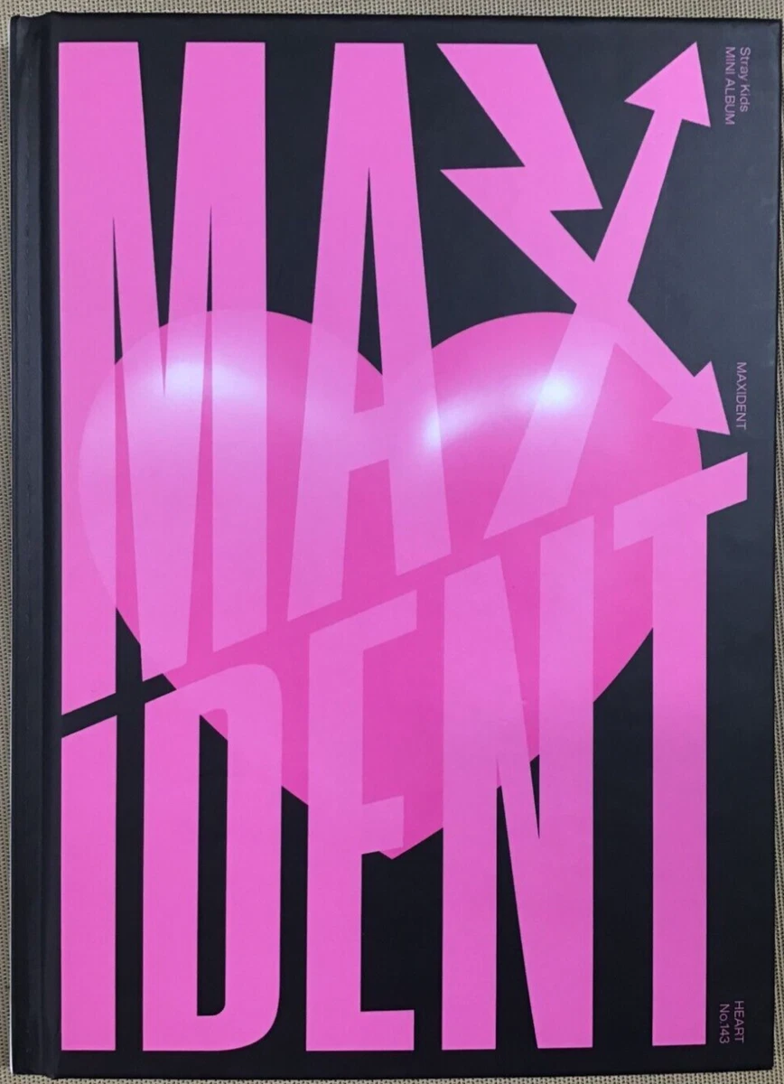 Stray Kids MAXIDENT (HEART Version) K-Pop CD (Jyp Ent, 46% OFF