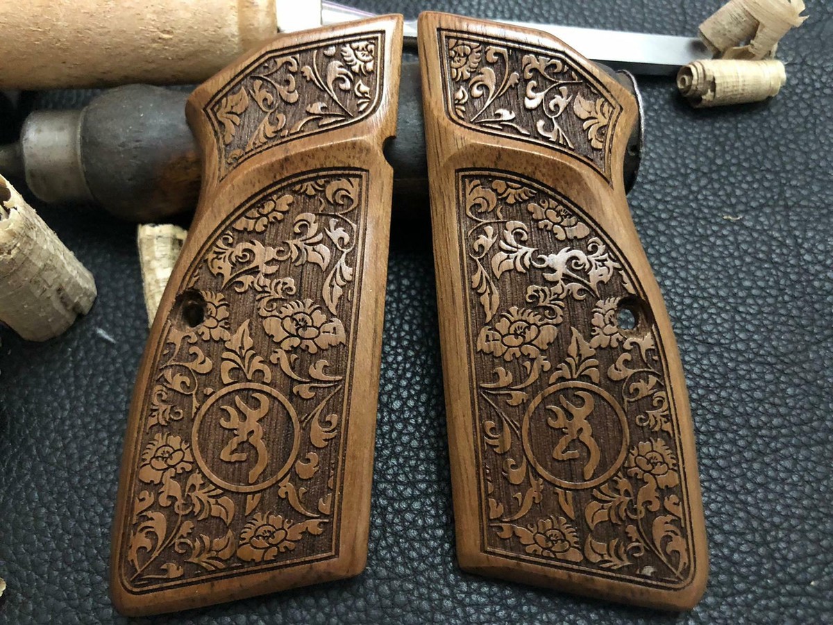Custom Browning Hi Power Grips