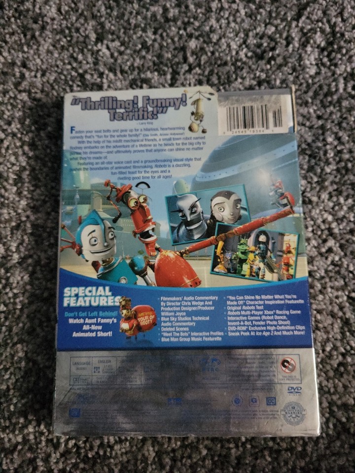 Robots (DVD, 2005, Full-Screen Edition) 24543193845| eBay