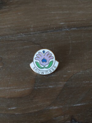 Vintage Purple Vail Snowmass Ski Pin - Polish And Plate Gold - New Old ...