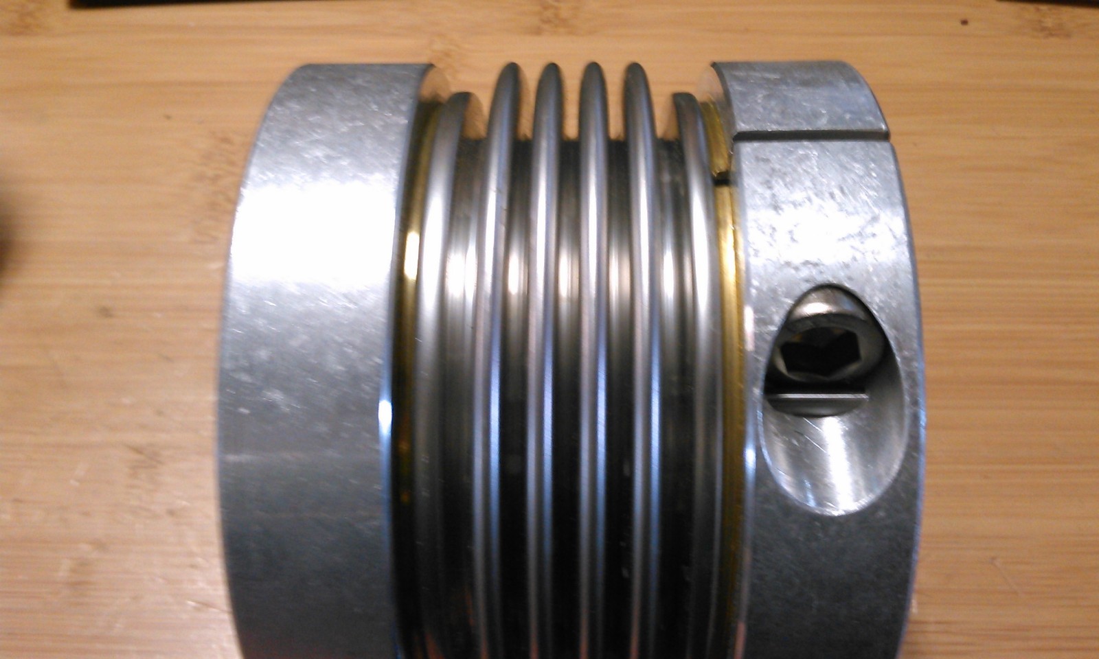 JAKOB 50336223 SS SPRING BELLOWS WITH RADIAL CLAMPING HUBS | eBay