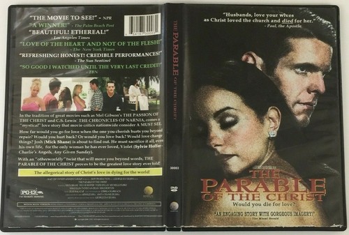 THE PARABLE OF THE CHRIST Sensible Obsession DVD Harvest Pictures 2006 ...