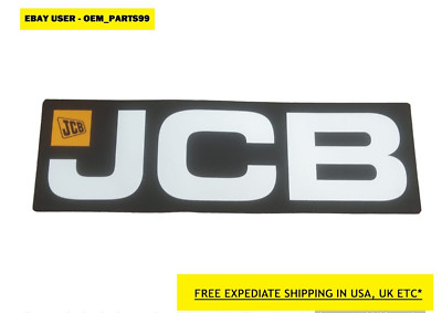 JCB Backhoe - Decal Artwork Sticker (350*109) Part No. 332/G4609 | eBay