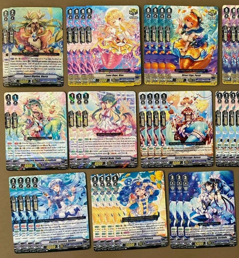 CARDFIGHT VANGUARD - Bermuda Triangle V Standard Deck 14 w/ Vierra ...