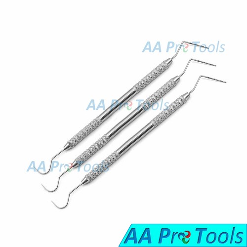 3 Pcs Perio Probe William Color Coded Dental Periodontal Dentist ...