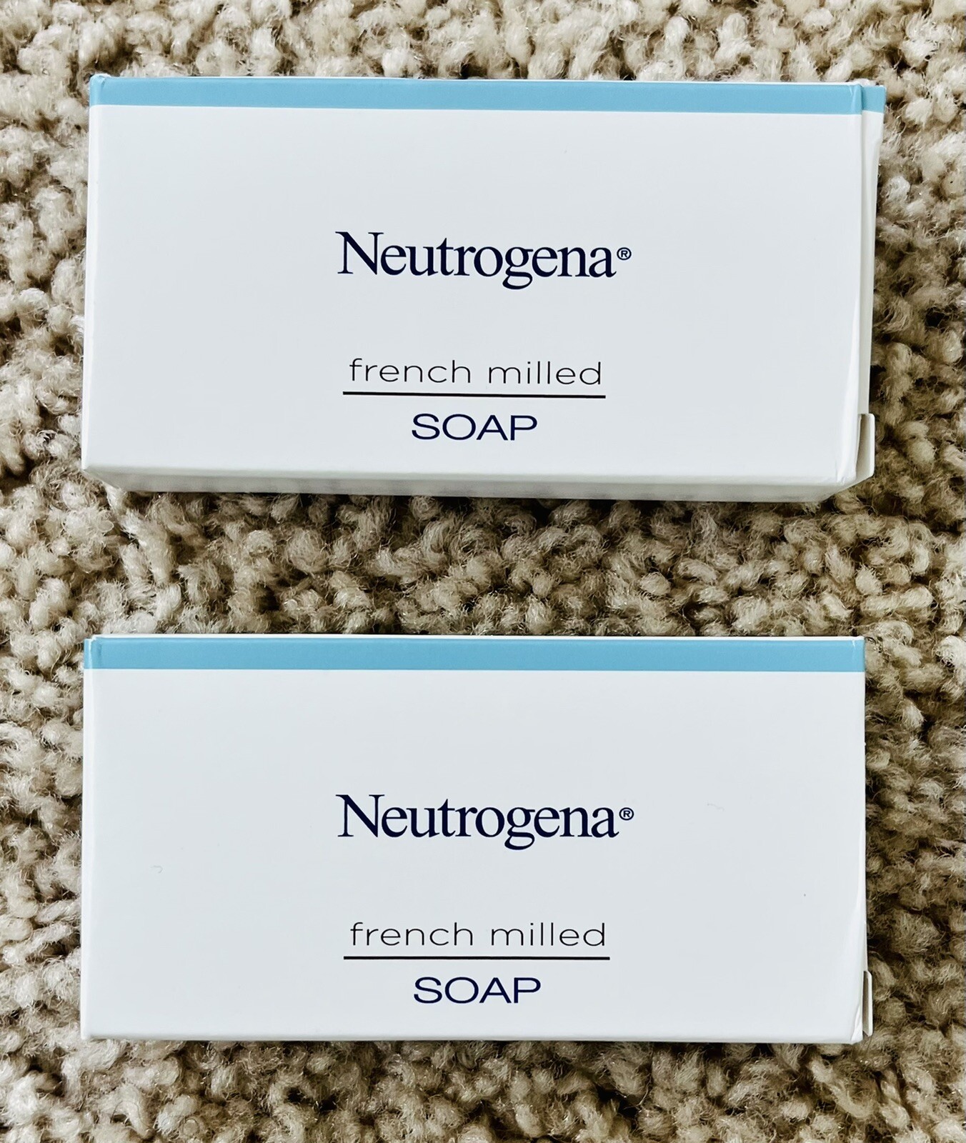 Lot of 2 Neutrogena French Milled Fine Moisturizing Clean Bath Face ...