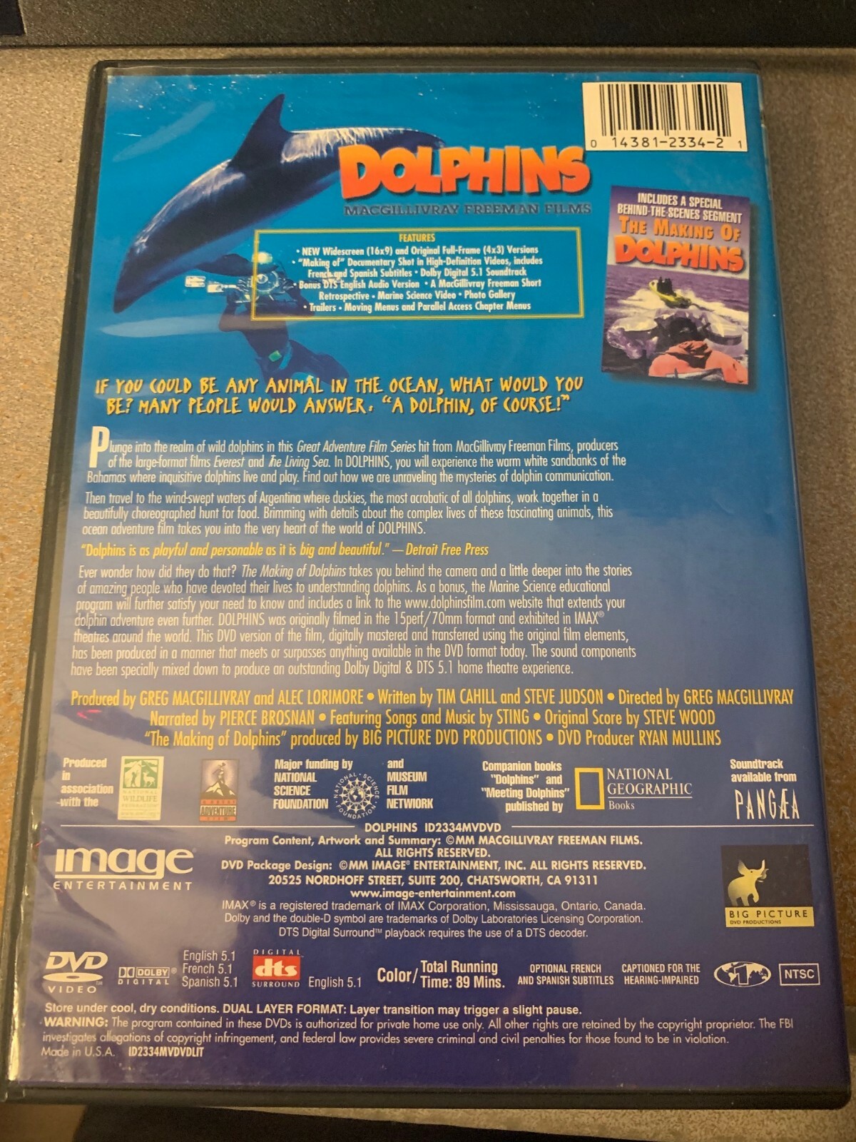 IMAX: Dolphins DVD Used 14381233421| eBay